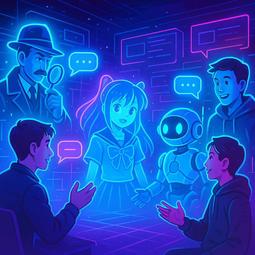 The 5 Best AI Character Chatbots Transforming Digital Storytelling in 2025